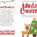 EDITABLE Concert Program Template Instant Printable Download Elementary ...