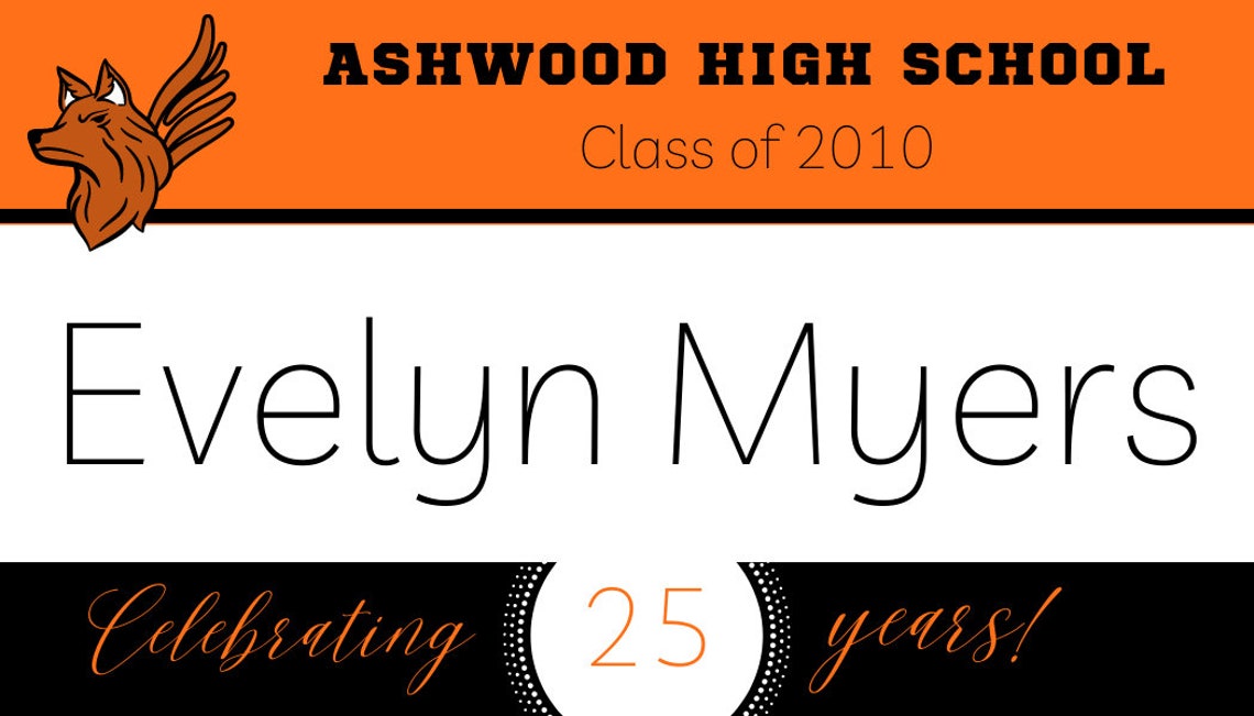 EDITABLE Class Reunion Name Tag Template | Instant Printable Download ...