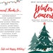 EDITABLE Concert Program Template | Instant Printable Download | Music ...