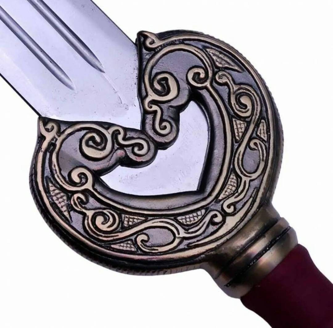 LOTR Sword Custom Handmade Lord of Ring Sting Sword With Scabbard, LOTR ...