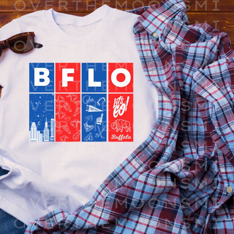 Bflo Design, Buffalo Png, Tshirt Print, No Background Downloadable - Etsy
