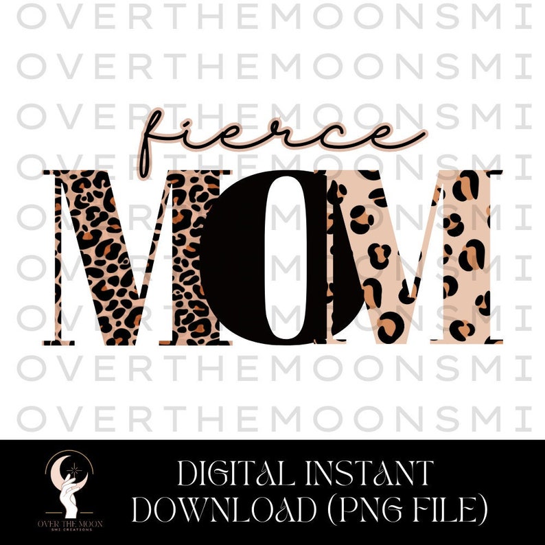 Fierce Mom Png, Empower Women Svg, Mom Png, Mothers Day Png, Mom Print ...
