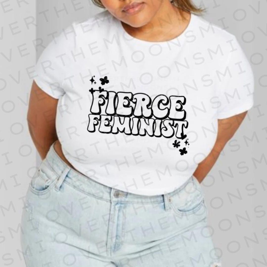 Fierce Feminist SVG, Women Svg, Feminist Svg, No Background ...