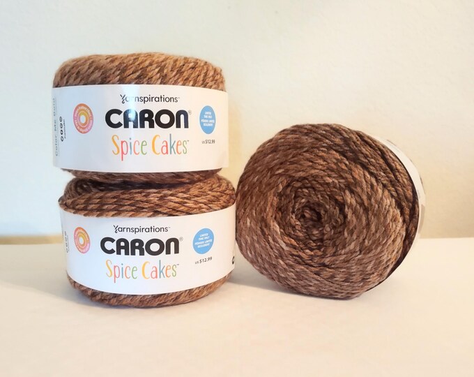 Caron Spice Cakes Color: Ginger Snap 3 Skein/cake Lot Crochet, Knit ...