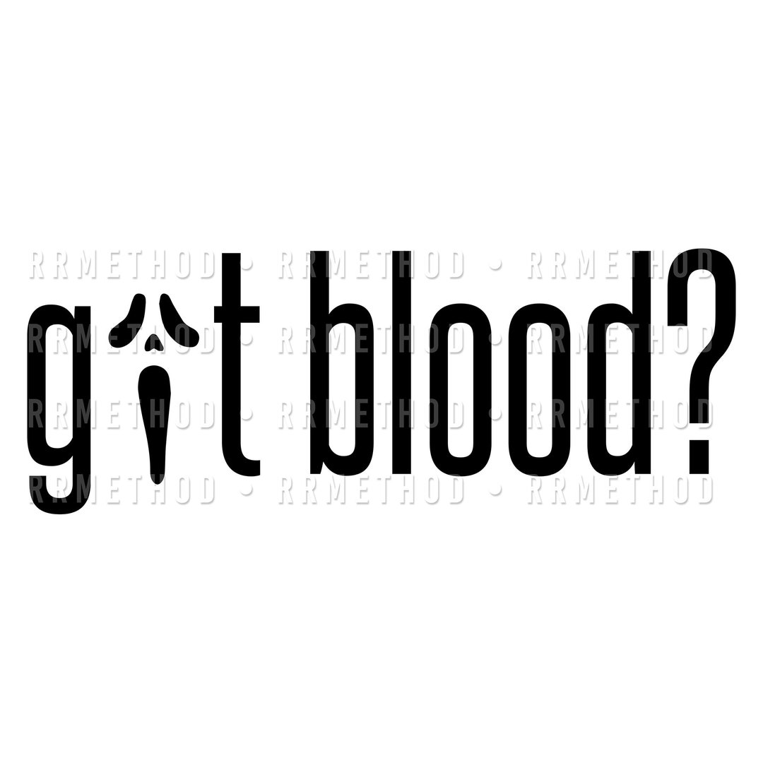 Ghostface Got Blood SVG Halloween Clipart Ghost Halloween - Etsy
