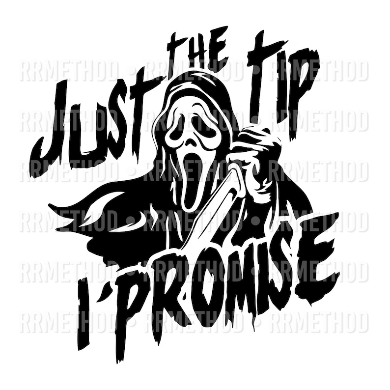 Ghostface Just the Tip SVG Halloween Clipart Ghost Halloween - Etsy Canada