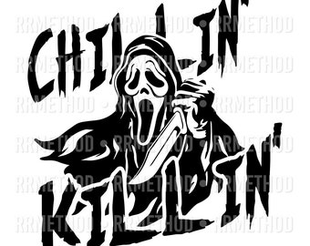 Killing Chilling Svg - Etsy