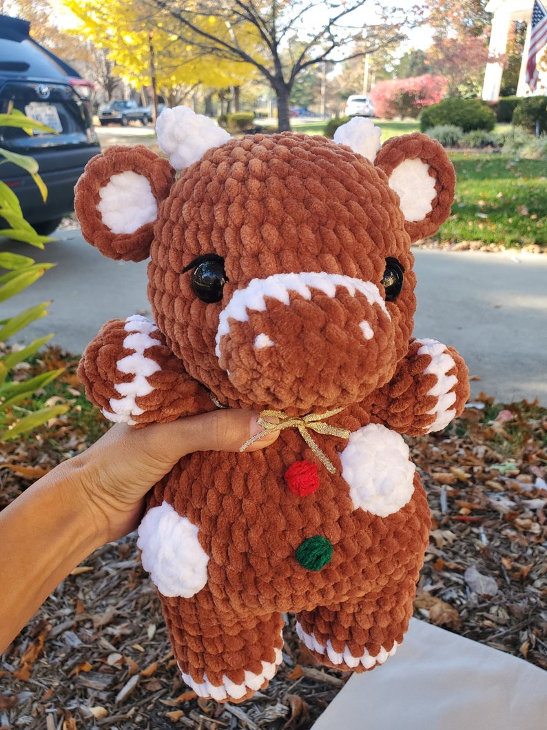 Lola the Cow Crochet Pattern - Etsy