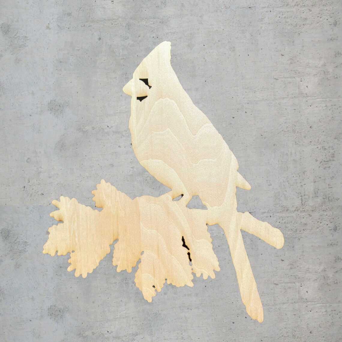 Holiday Cardinal Wood Cutout - Etsy