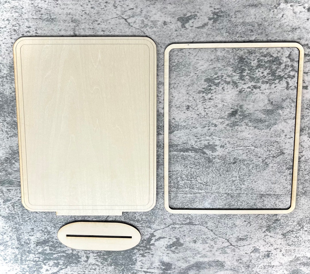 Wood Sign Cutout With Stand - Etsy