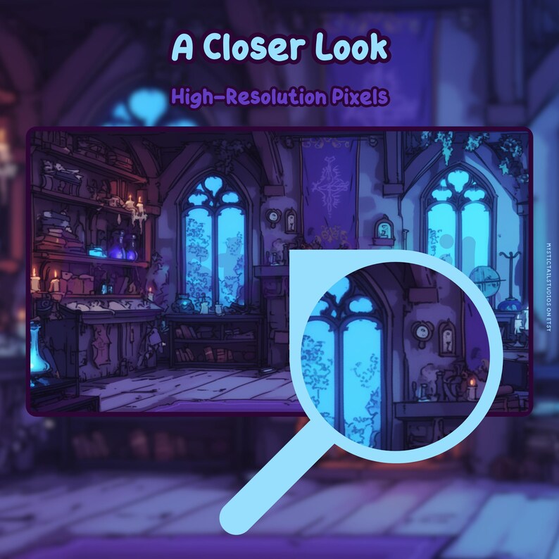 Witch Spell Room Desktop Theme: Magical Wallpapers, Icons & Cursors ...