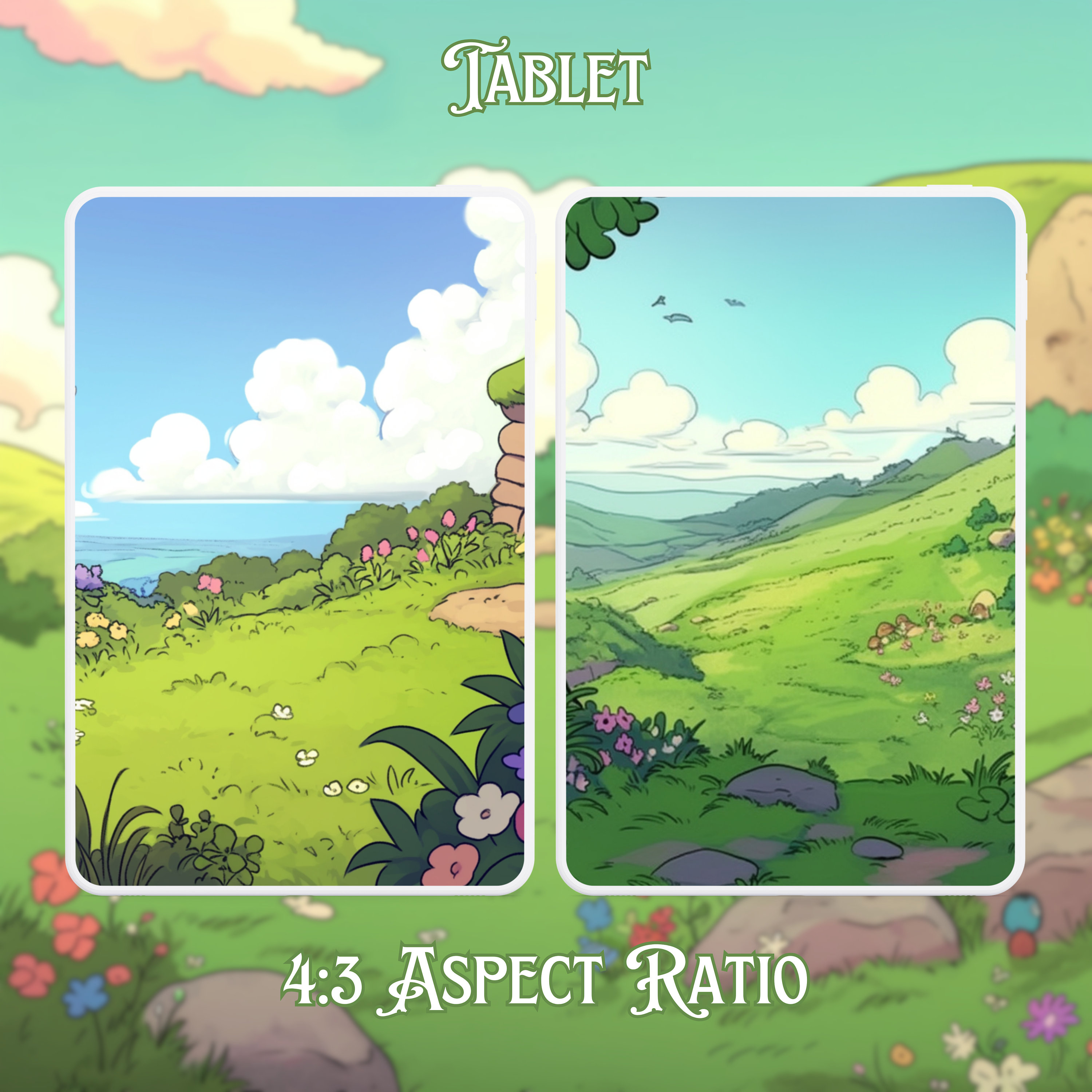 Studio Ghibli Inspired Table Wallpaper Background Aesthetic Theme ...