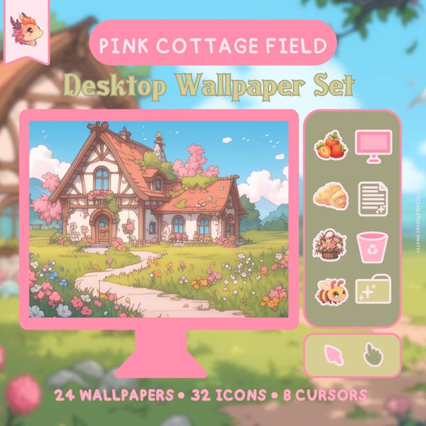 Cottagecore Wallpaper - Etsy