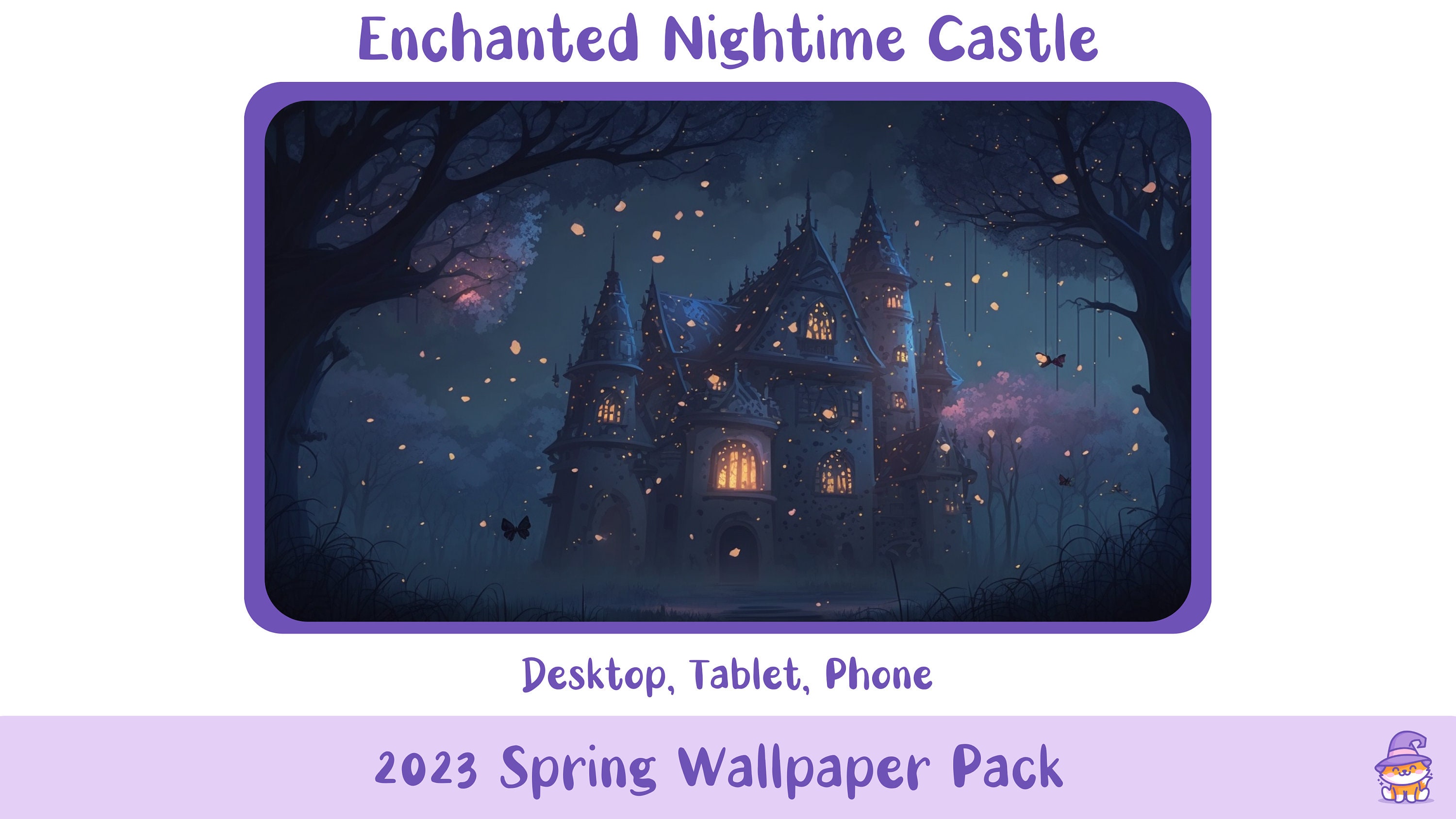 Enchanted Castle Wallpaper