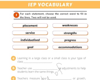 IEP Report Card Comments - Etsy Canada