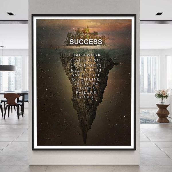 Pillar of Success Wall Art - Etsy