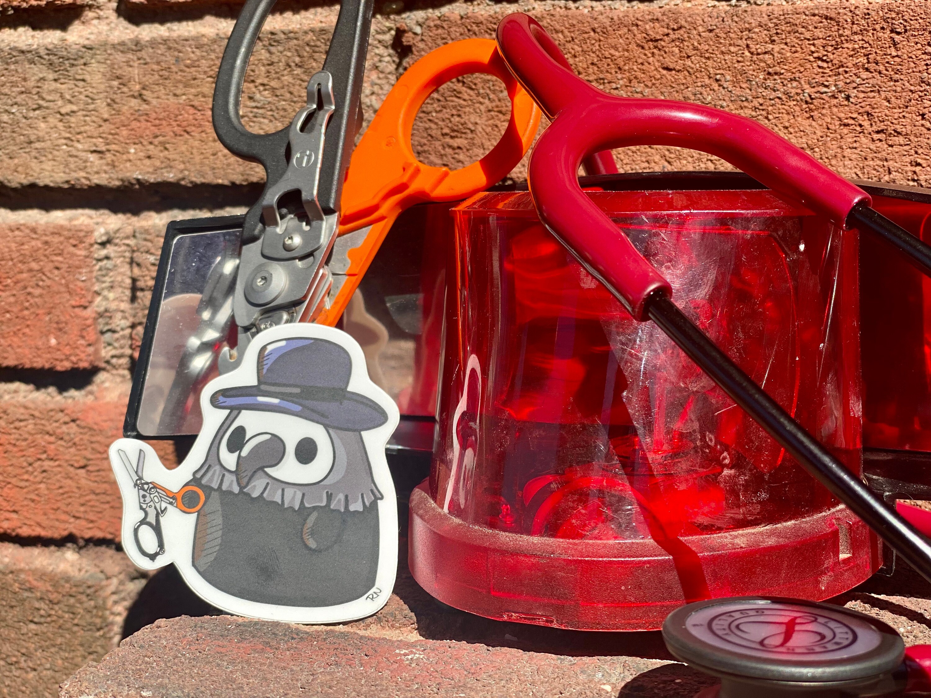 Trauma Doctor Sticker! EMS, Paramedic, First Responder, Firefighter ...