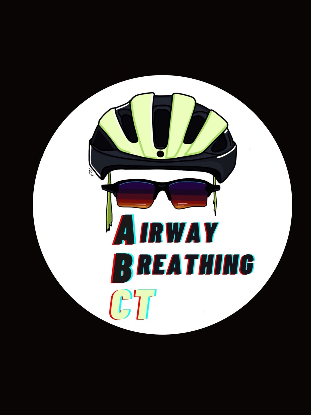 Airway Breathing CT Sticker! ER Doctor, Paramedic, First Responder ...