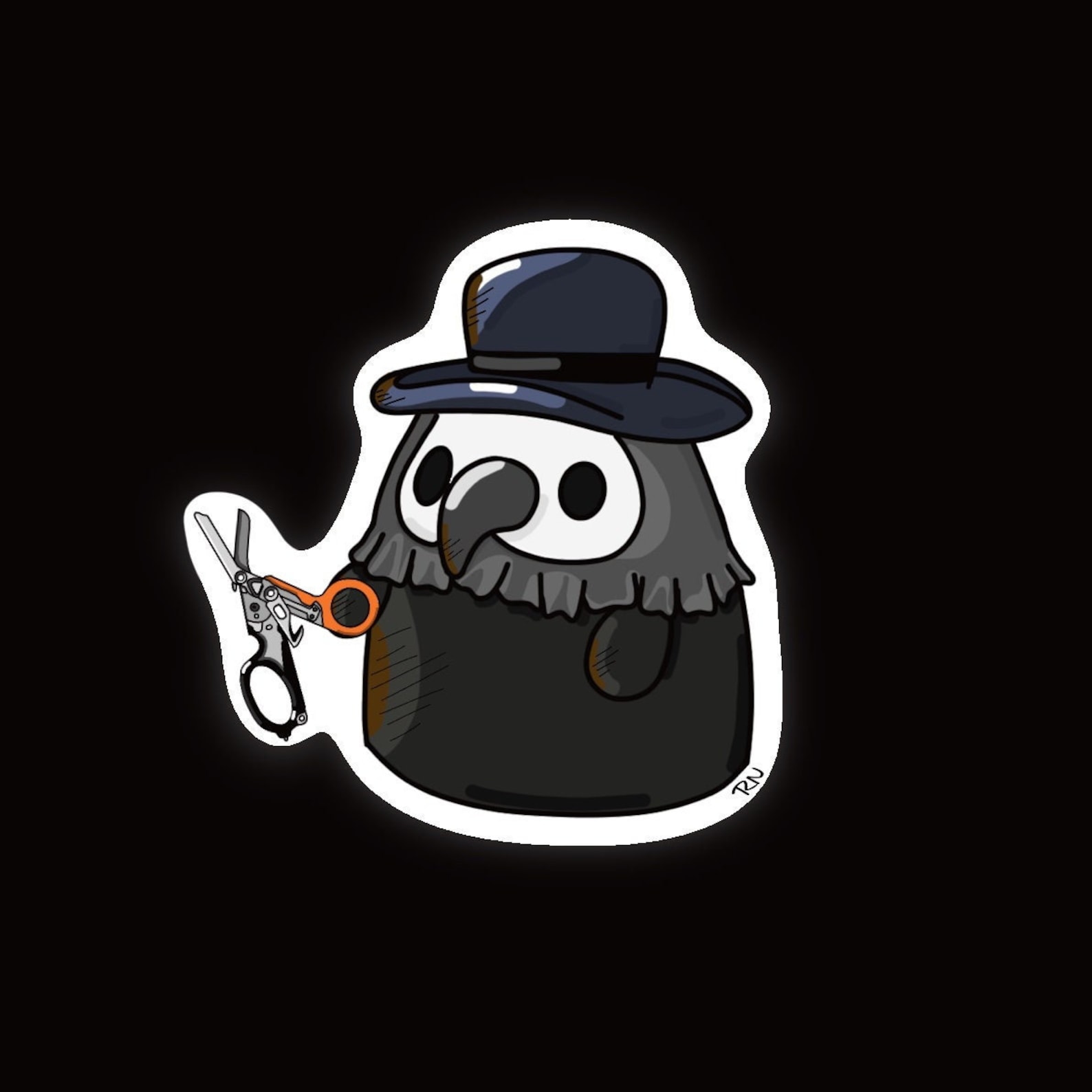 Trauma Doctor Sticker EMS, Paramedic, First Responder, Firefighter ...