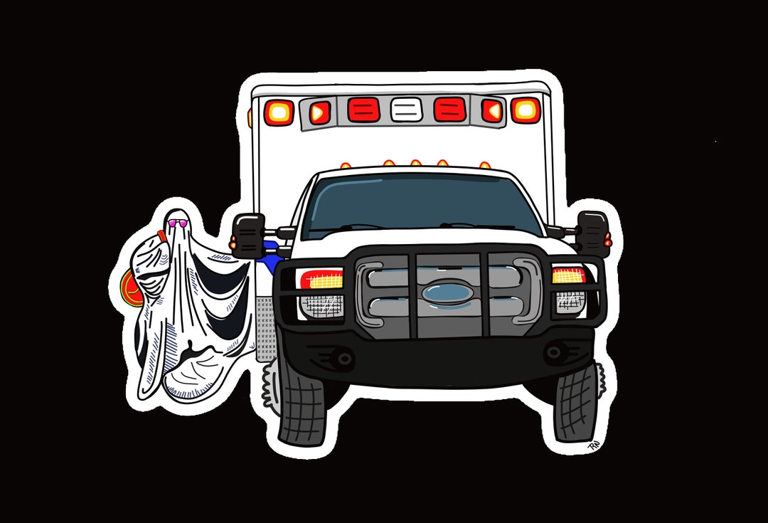 Boo Boo Bus Sticker! EMS, Paramedic, First Responder, Firefighter ...