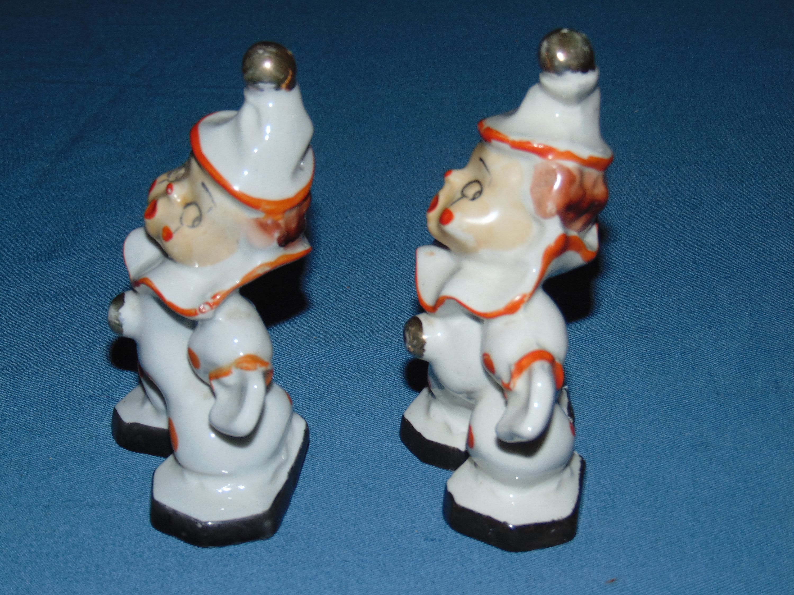 Vintage Clown Salt & Pepper Shakers Made in Japan - Etsy