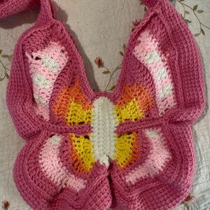 Butterfly Crochet Purse / Bag - Made to Order - Handmade Item - Etsy
