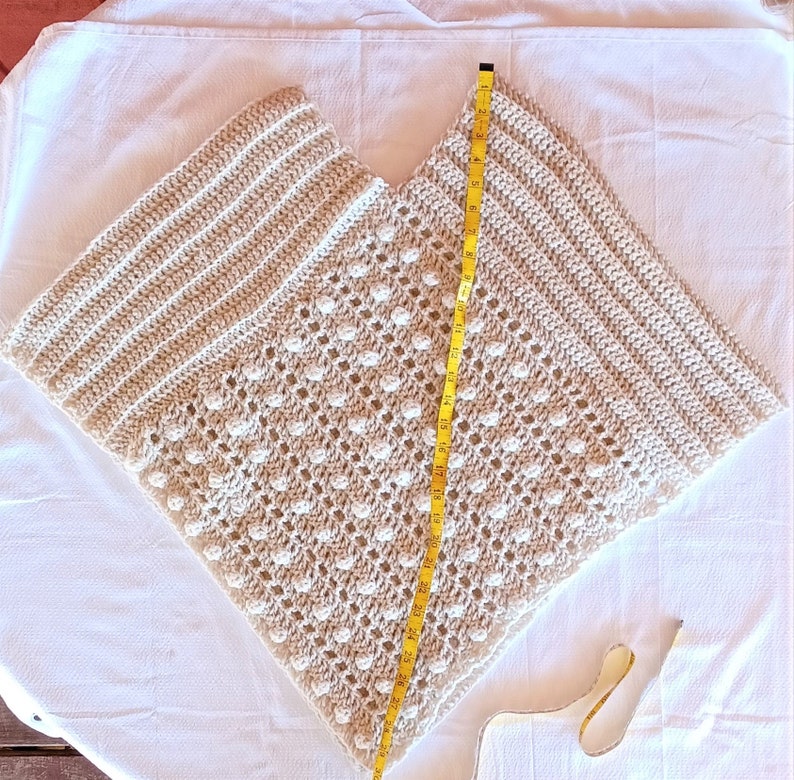 Handmade Crochet Winter Shawl Poncho Boho Cottagecore Wrap Hippie - Etsy