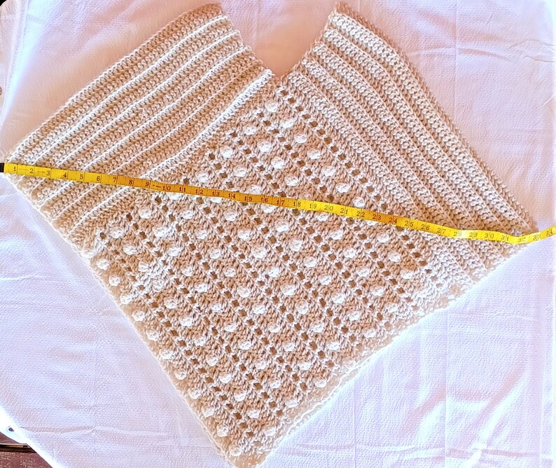 Handmade Crochet Winter Shawl Poncho Boho Cottagecore Wrap Hippie - Etsy