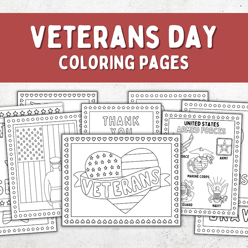 Veterans Day Flag Clipart - Etsy