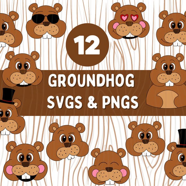 Woodchuck Svg - Etsy