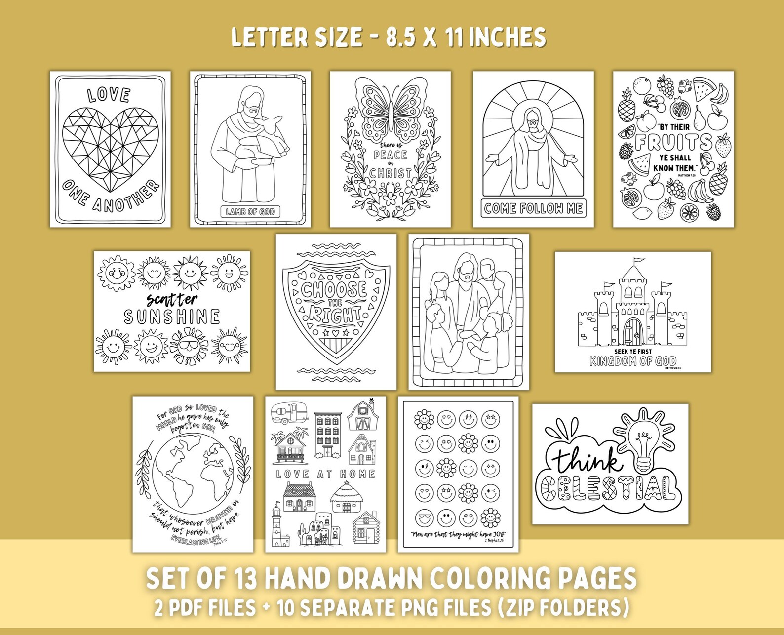 General Conference Coloring Pages | Kids Conference Activity | Jesus ...