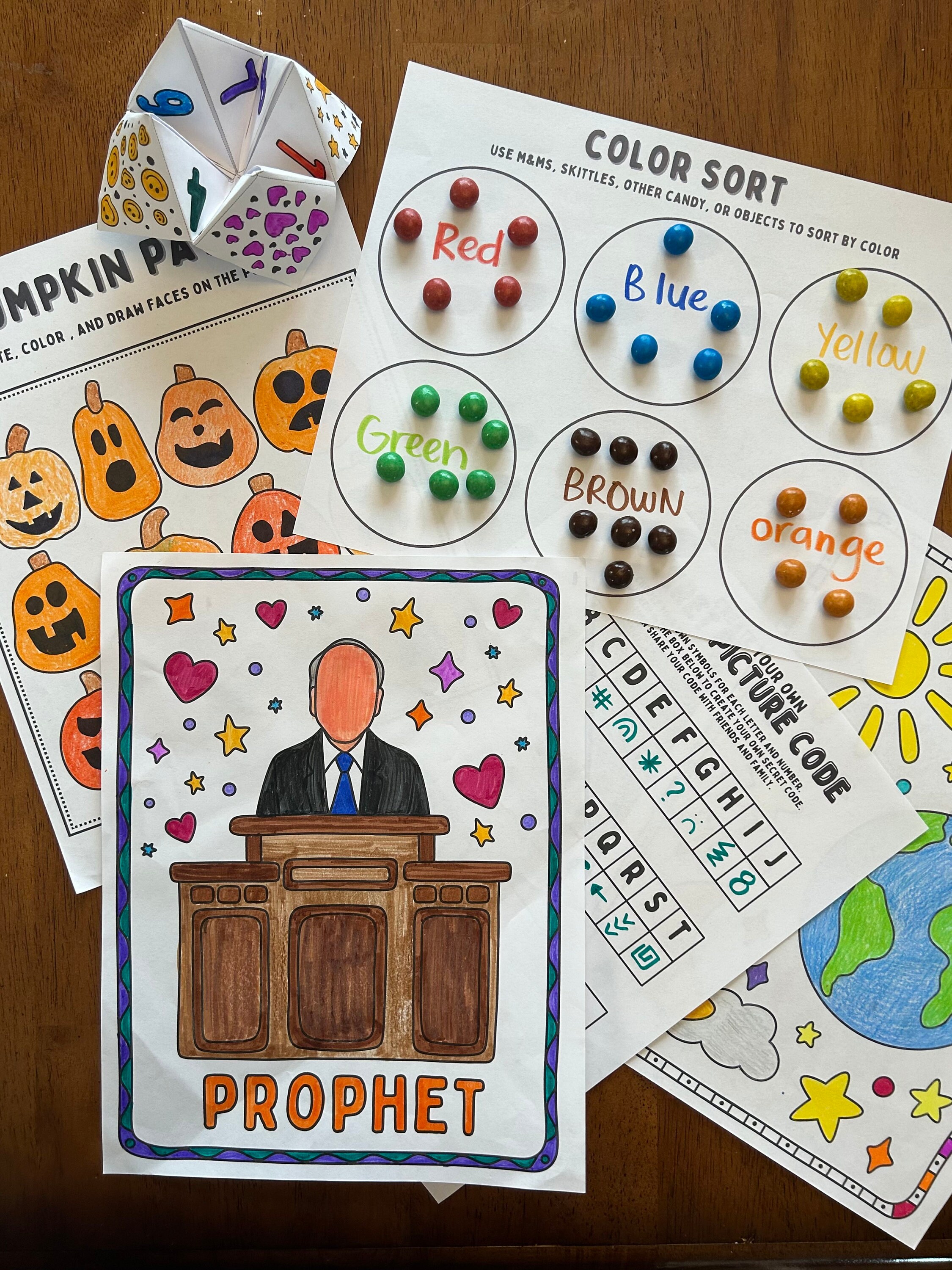 General Conference Coloring & Activity Pages | Conference Packet | Kids ...