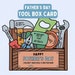 Father's Day Tool Box Card | All About My Dad | Gift for Dad ...