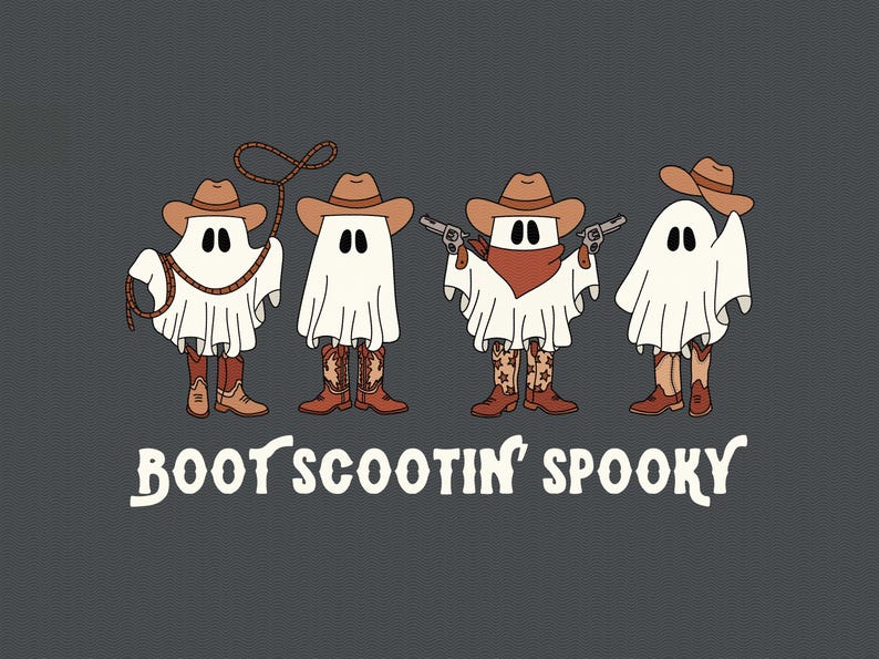 Halloween Cowboy Ghost PNG | Cowboy Ghost Clipart | Western Ghost ...