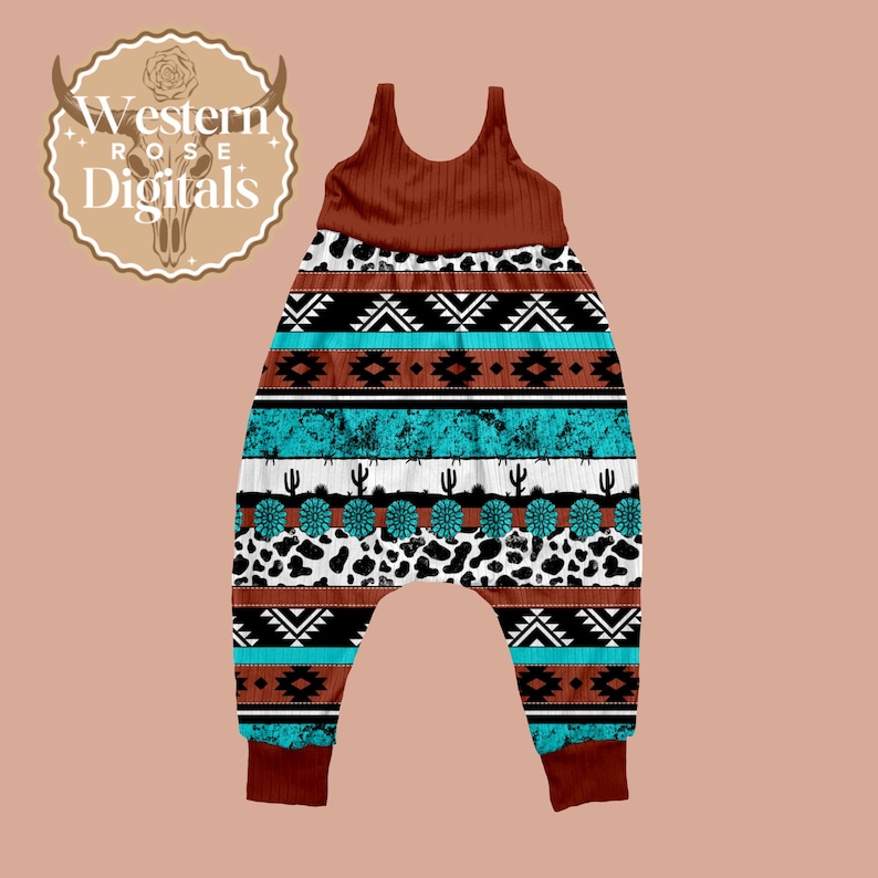 Western Cowprint Aztec Seamless Pattern: Digital Paper (digital ...
