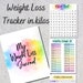 Printable Rainbow Watercolor Weight-loss Journal Weight Loss Tracker - Etsy