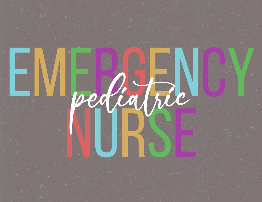 Pediatric Emergency SVG/PNG Nurse Shirt, Healthcare, Groovy, Hospital ...