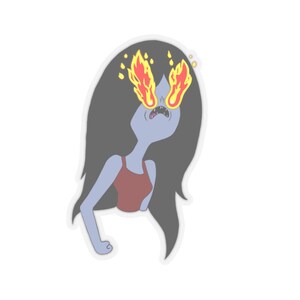 Marceline the Vampire Queen - Adventure Time - Stickers - Etsy