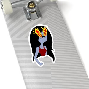 Marceline the Vampire Queen - Adventure Time - Stickers - Etsy