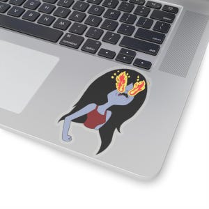Marceline the Vampire Queen - Adventure Time - Stickers - Etsy