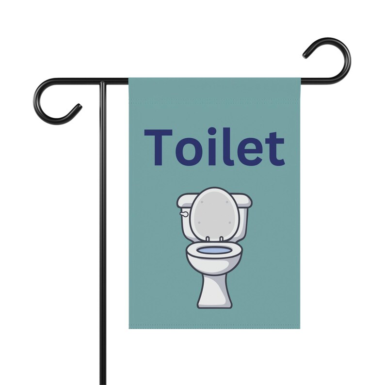 Dementia Bathroom Wayfinding Banner | Garden & House Sign - Etsy