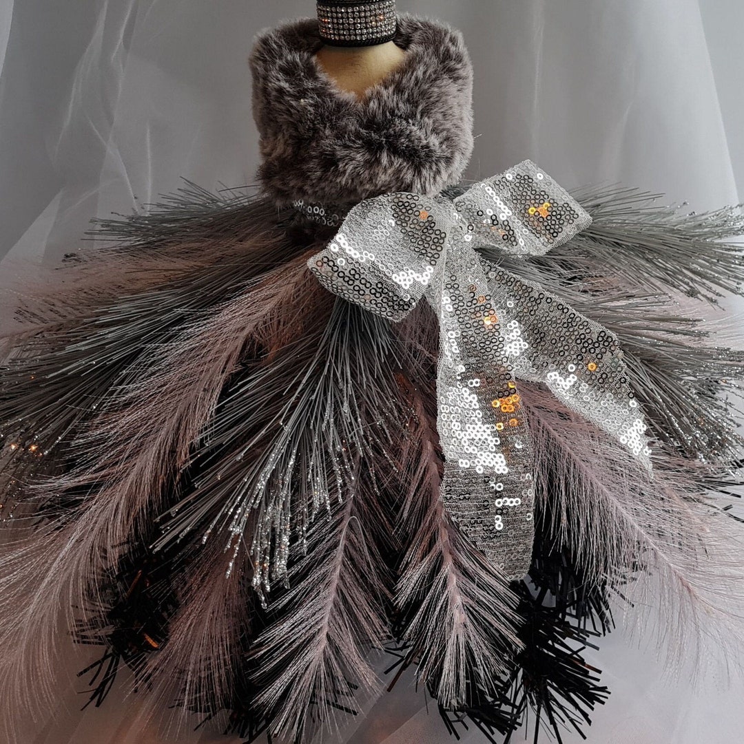 Handcrafted Mannequin, Dress Form , Gift for Her, Silver and Pink ...