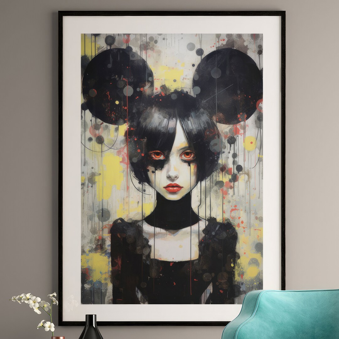 Mighty Mouse Pop Art Print - Fashion Print - Digital Art - Fashion Art ...