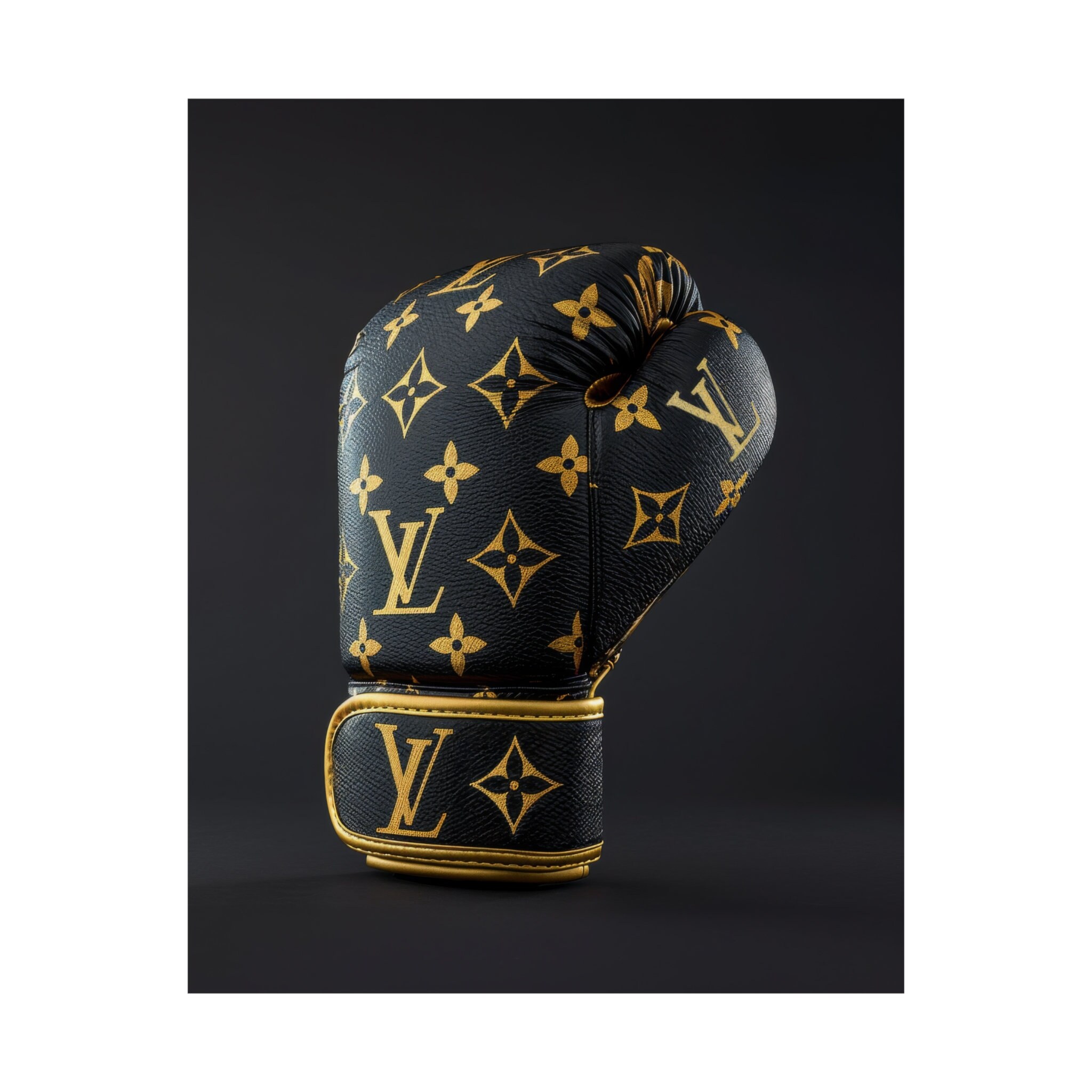 Luxury Boxing Glove Art Print Louis Vuitton Leather Icon Home Decor - Etsy