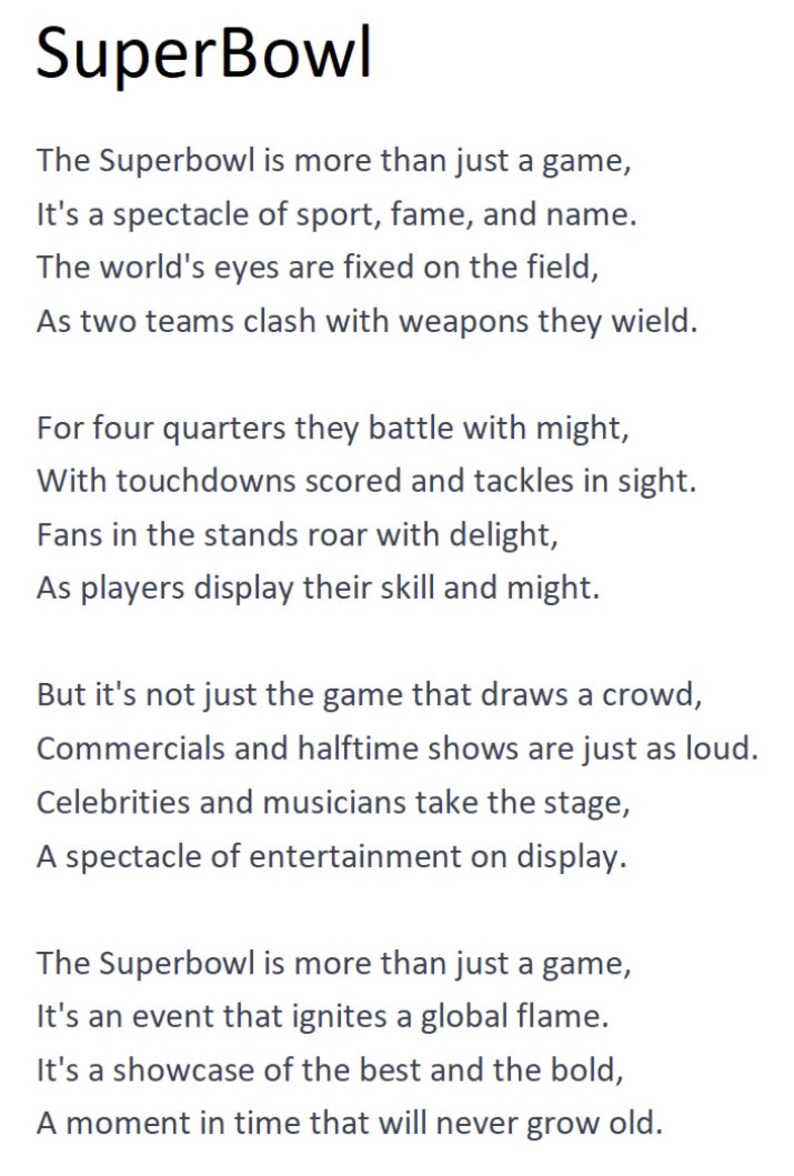 24H - Personalized, Custom-crafted Poem on Any Topic - Express Your ...