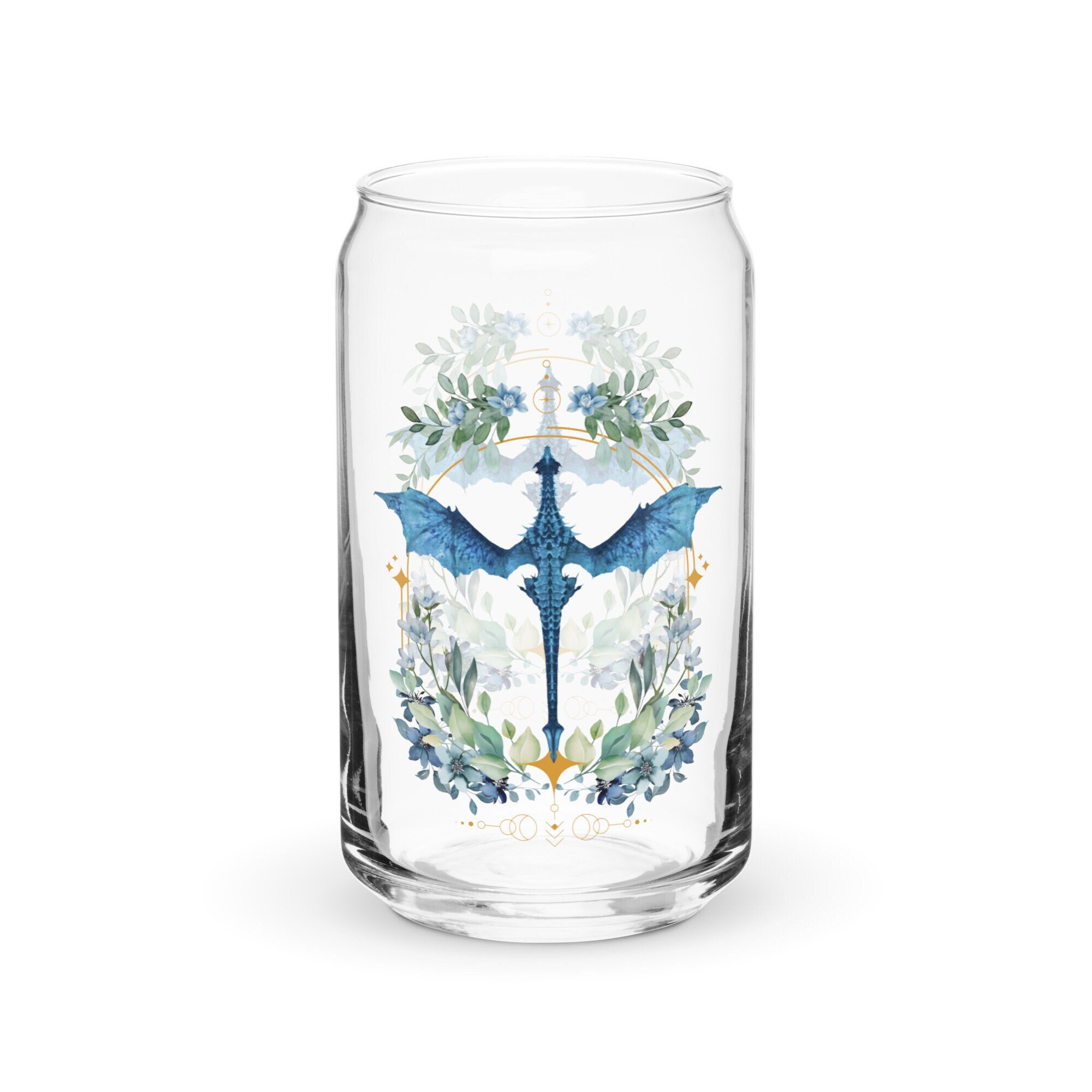 Celestial Dragon Can-shaped Glass - Etsy