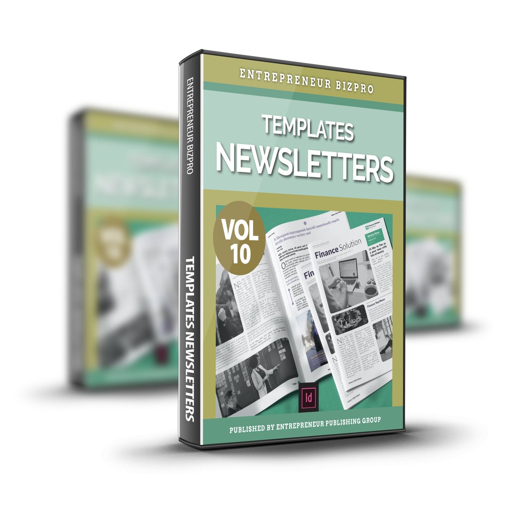 Print Templates - NEWSLETTERS VOL 10 - Etsy