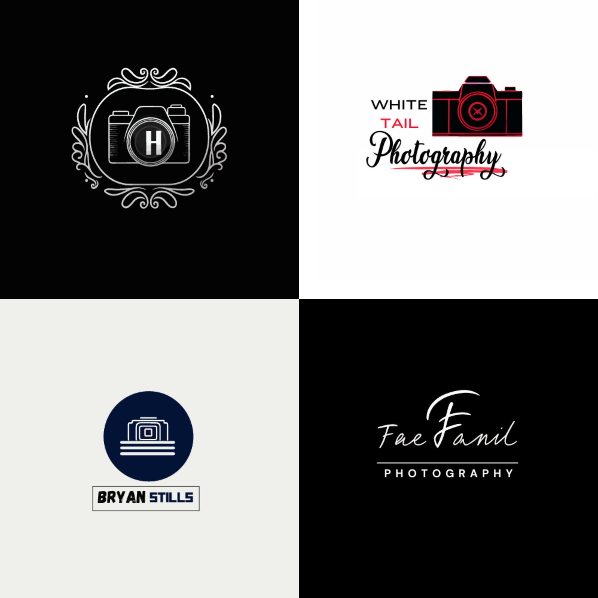 Modern Photography Logo Design