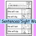 Phonics CVC Worksheets - #1 Sentences/sight Words Practice!! (#2 Packet ...