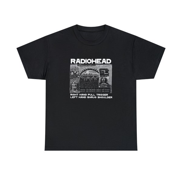 Radiohead T Shirt - Etsy
